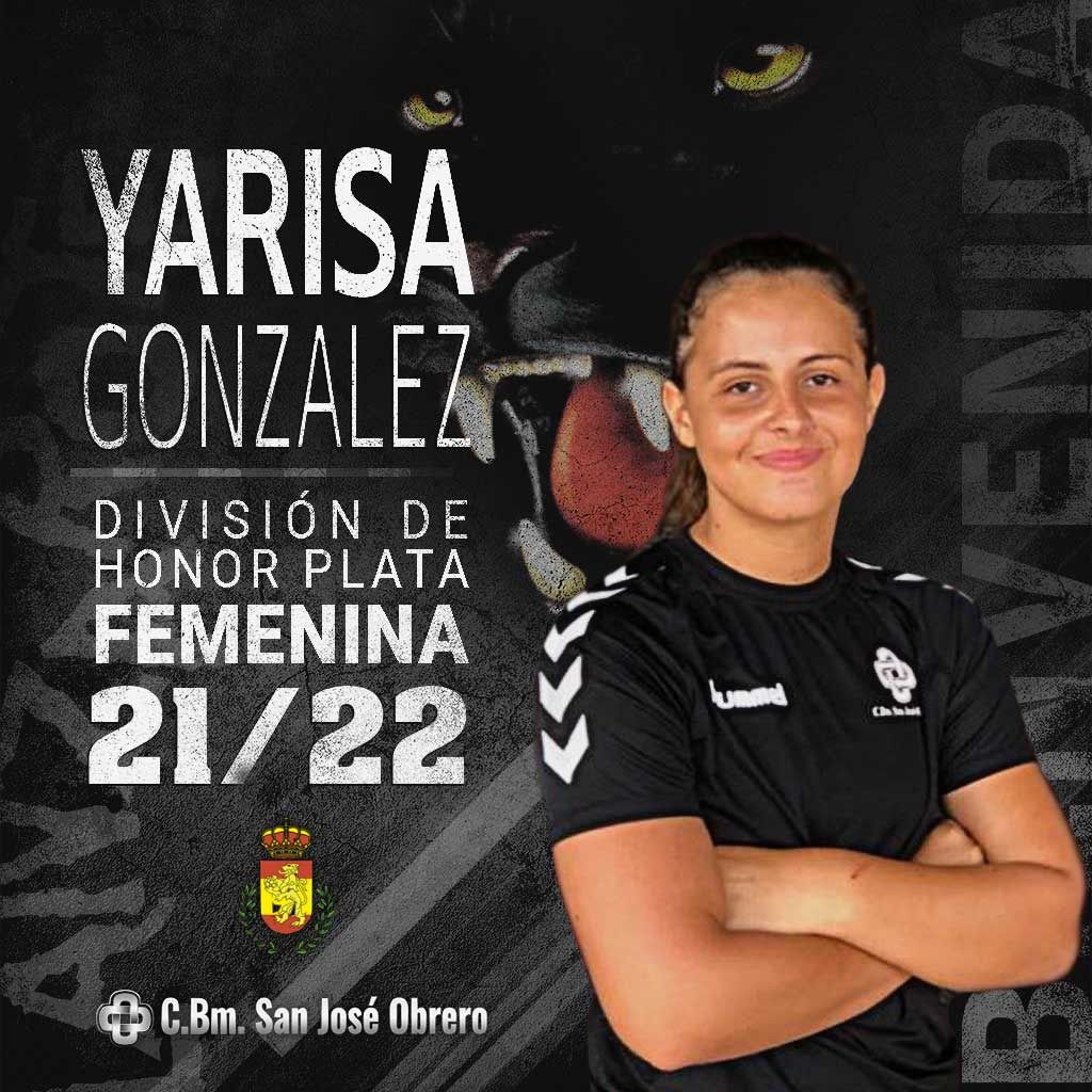 Yarisa González se incorpora a la primera plantilla del San José Obrero ...